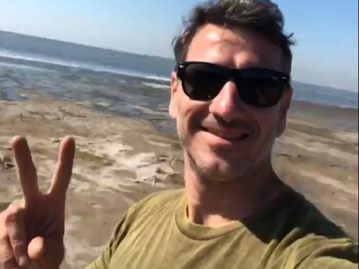 El actor Federico Amador, “impresionado” con la belleza de Mar Chiquita ...
