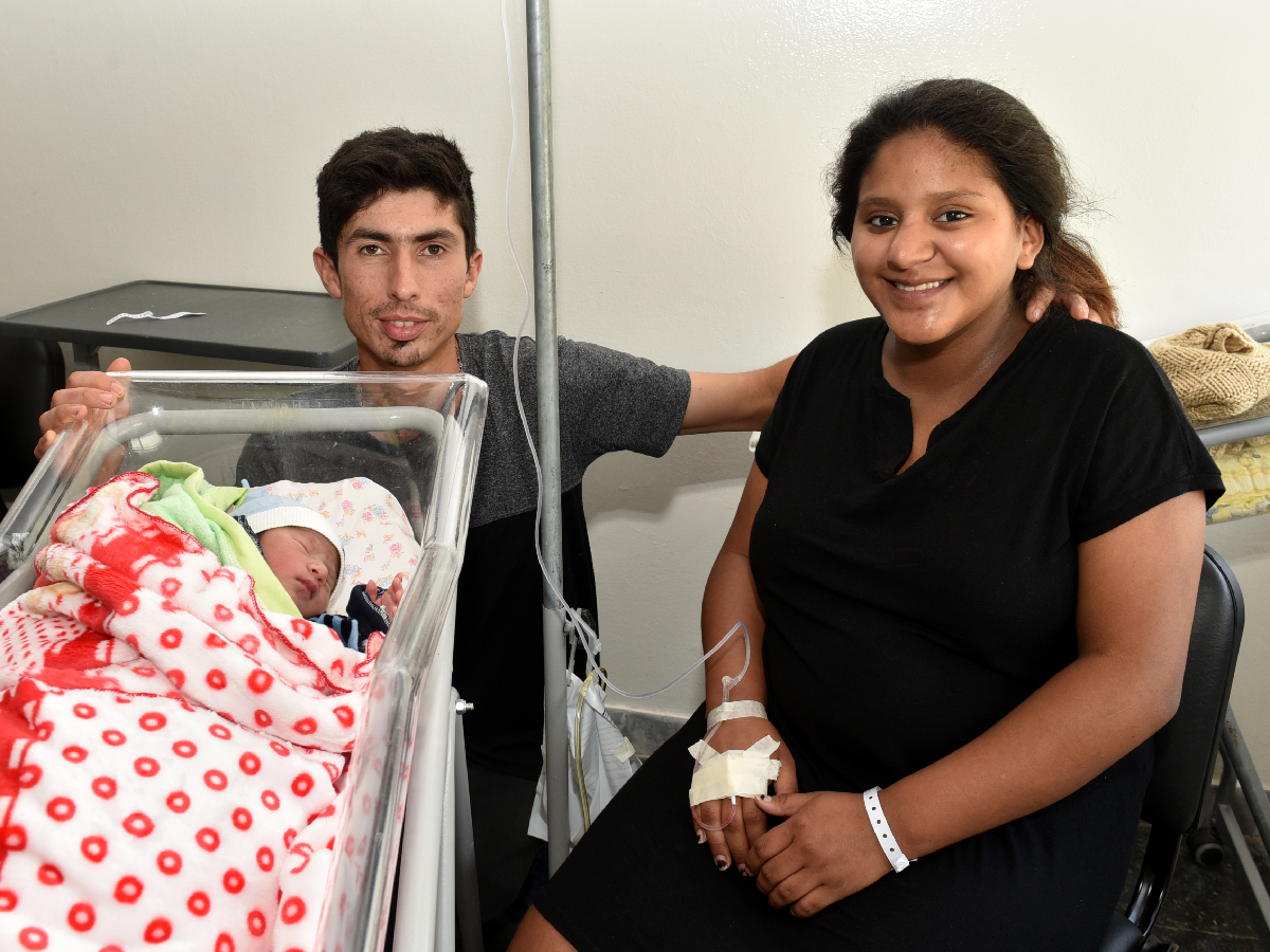 Bruno Gael, el bebé que llegó con el Año Nuevo y llenó de esperanza a todos – La Voz de San Justo