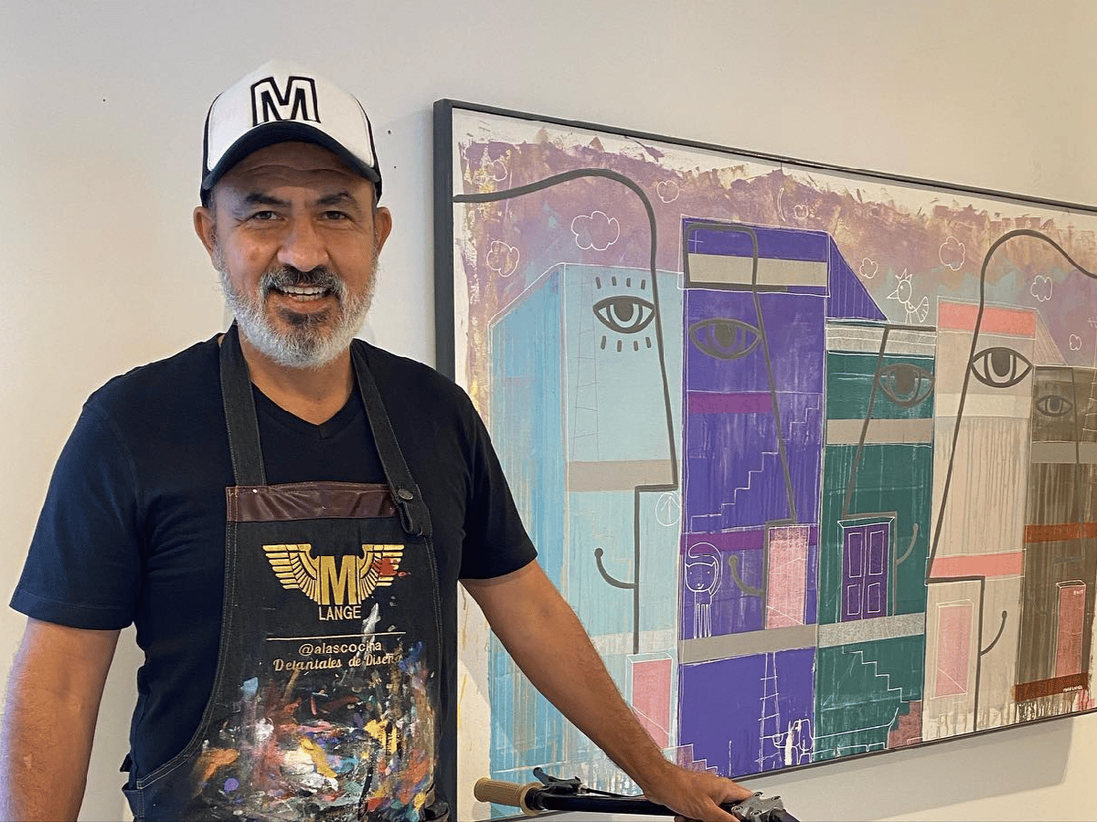 Mario Lange: “Pinto lo que veo alrededor mío” – La Voz de San Justo