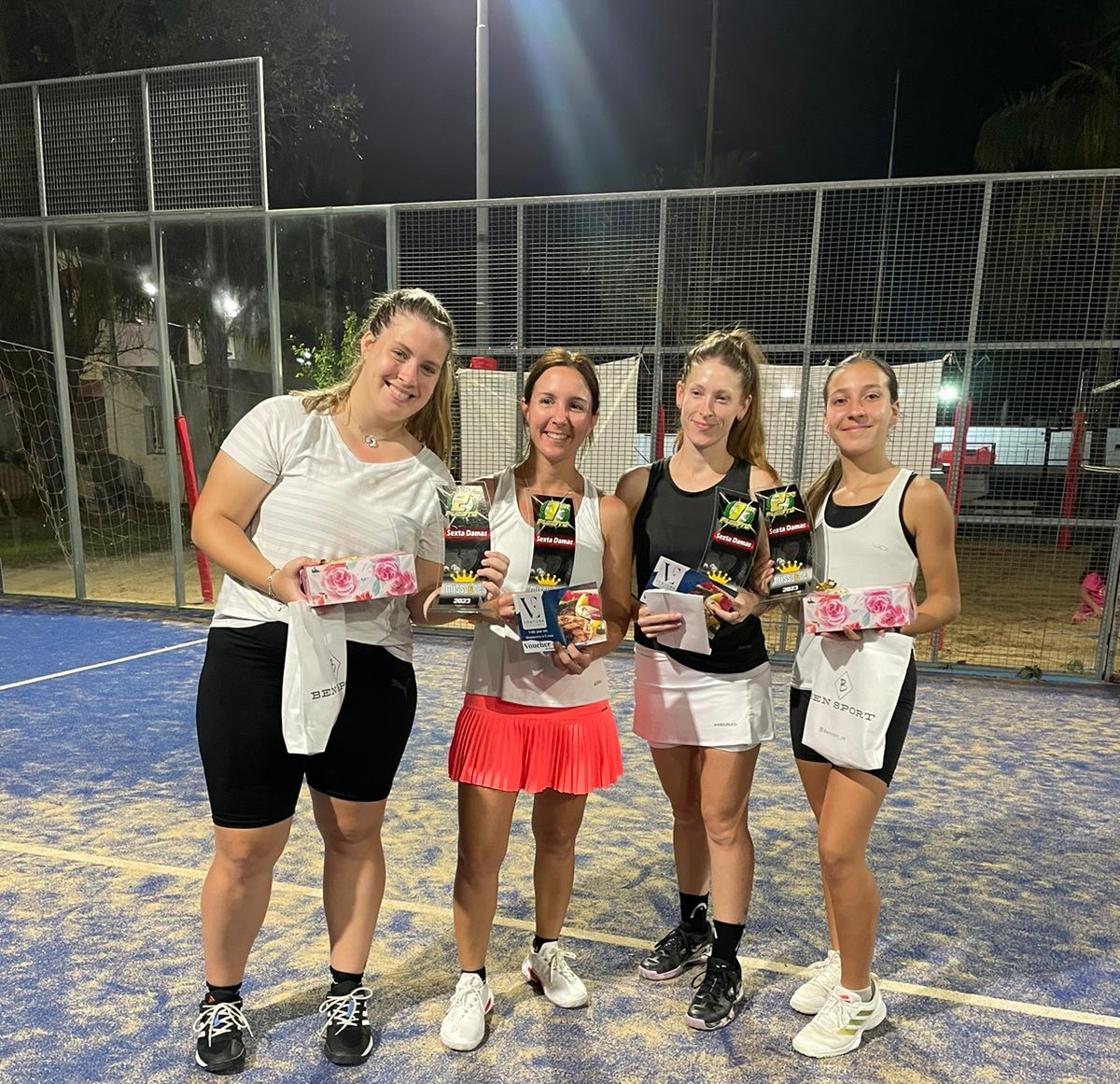 Pádel: pasó otra edición del torneo “100% damas” – La Voz de San Justo