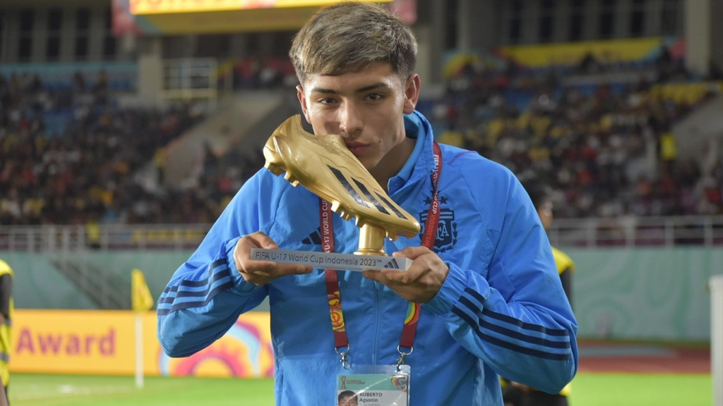 El argentino Agustín Ruberto hizo historia y ganó la Bota de Oro del ...
