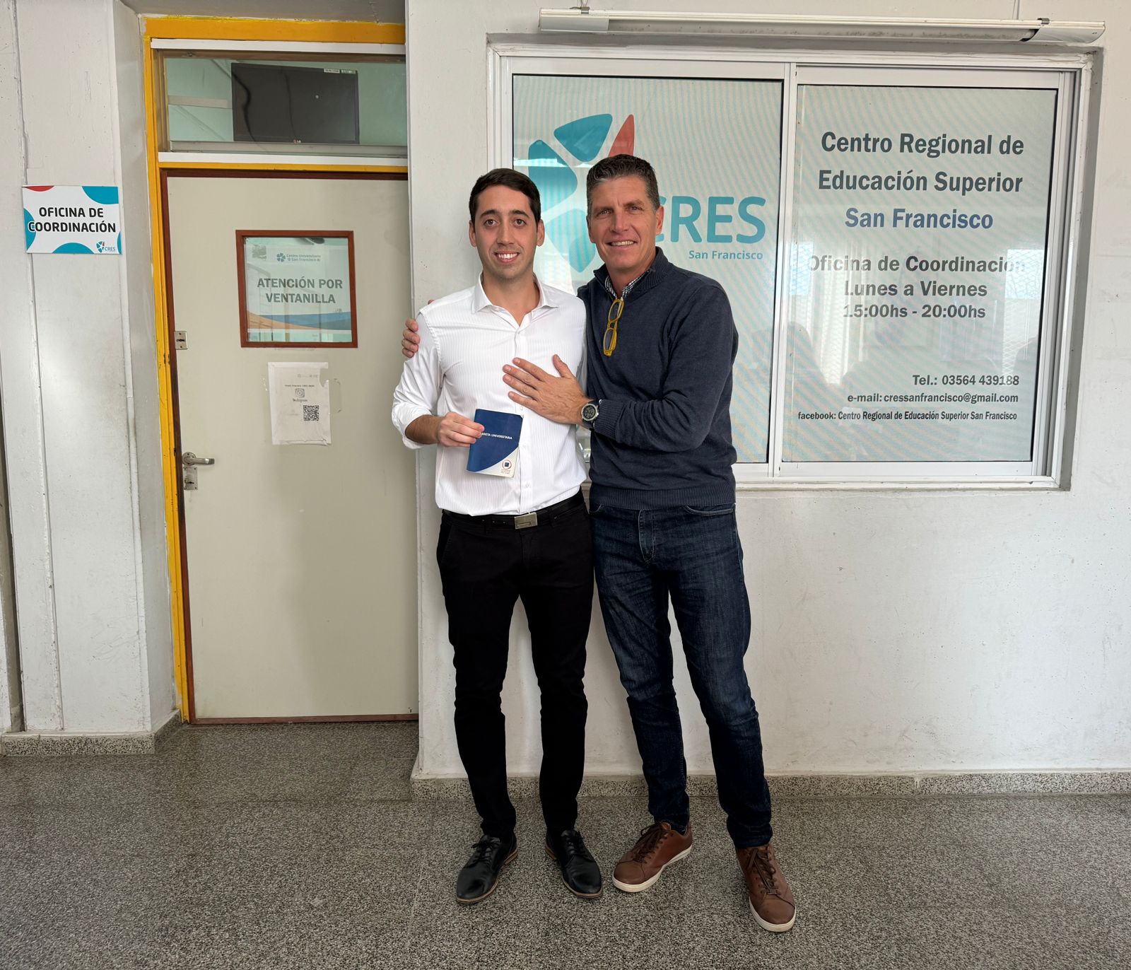 De la incertidumbre a la alegría: la historia de un egresado del Cres ...