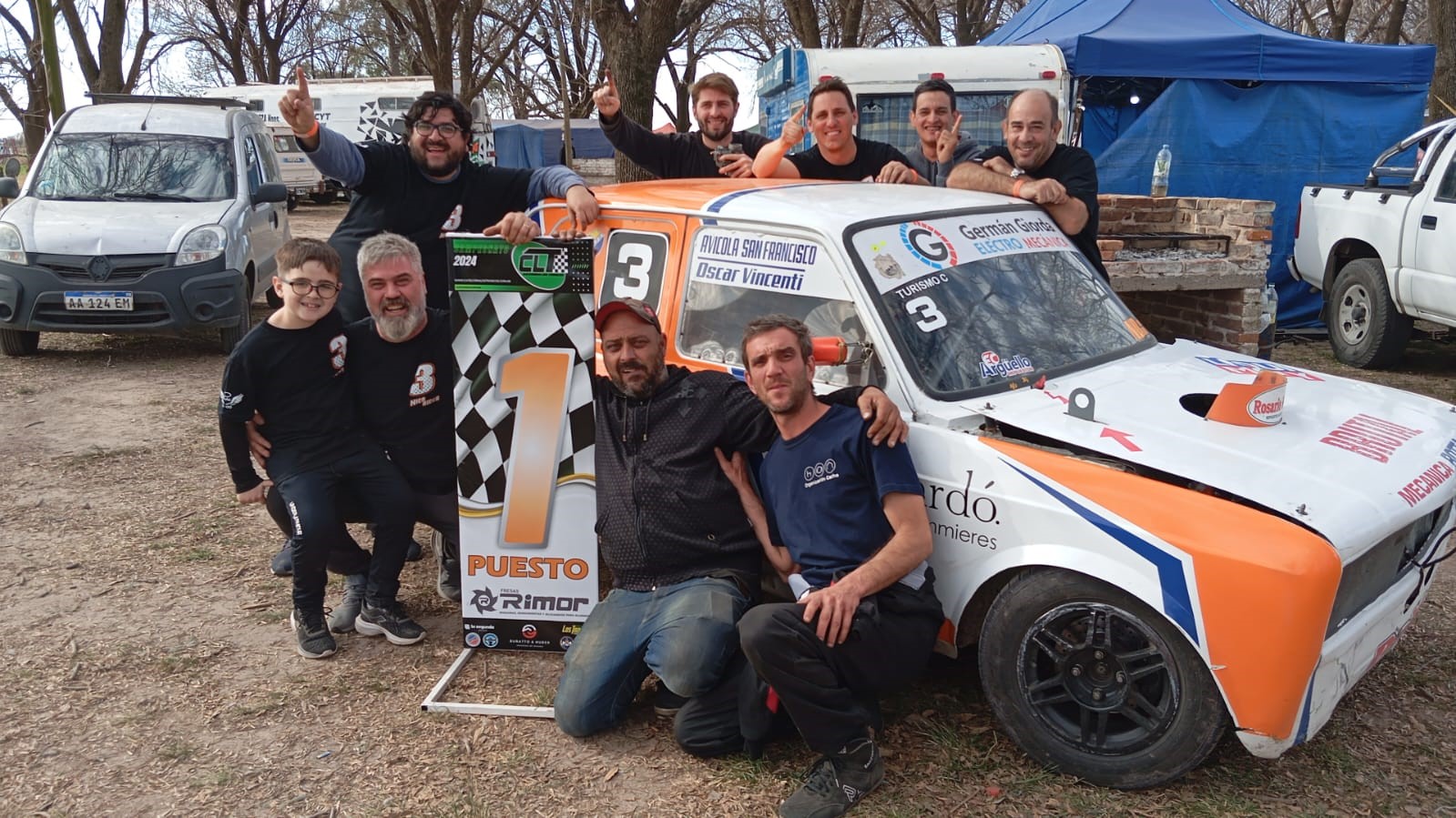 Nicolás Ricca y Alejandro Messa se subieron al podio – La Voz de San Justo