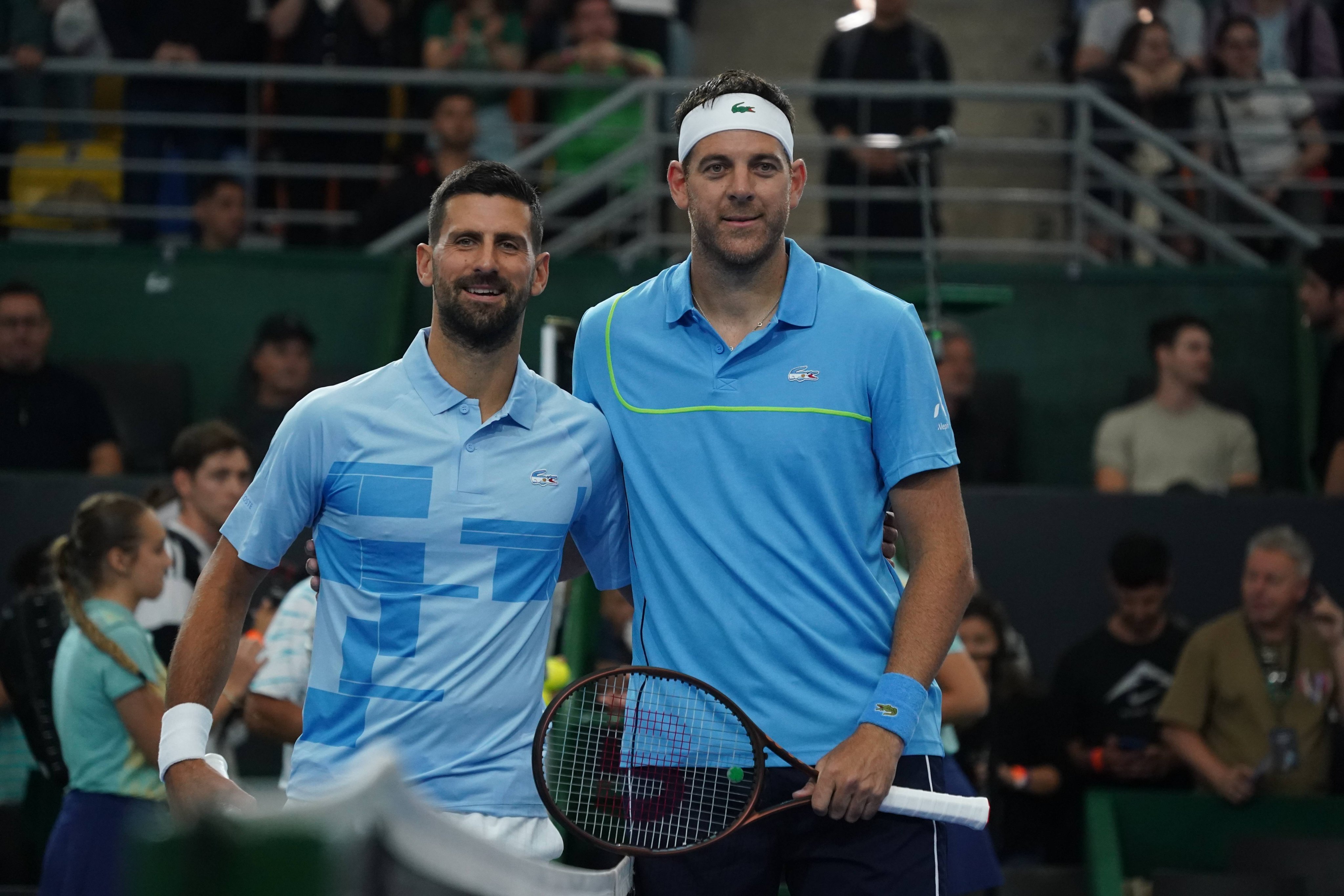 Del Potro le ganó a Djokovic y emocionó al público en su despedida del ...