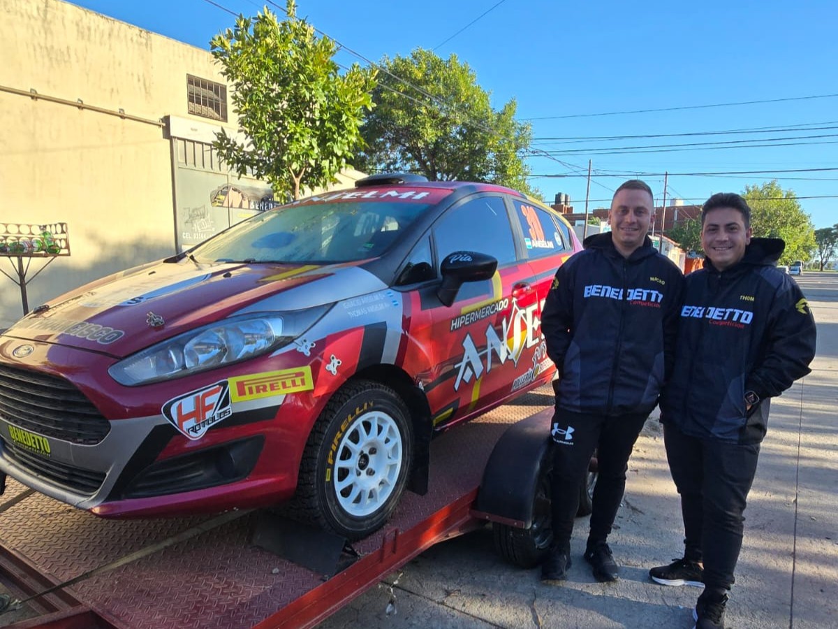 De locales y punteros: Ignacio y Thomas Anselmi, por todo en el rally ...