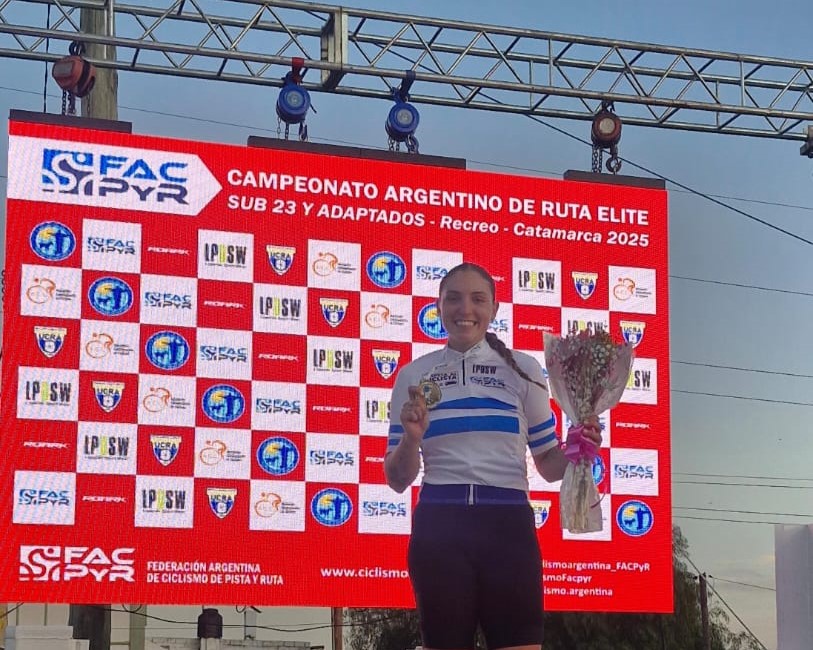 Jennifer Francone, campeona argentina de ruta en Catamarca – La Voz de ...